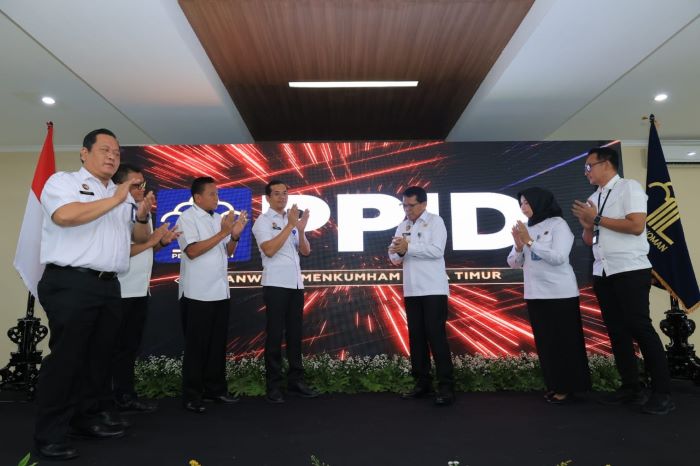 Optimalkan Pelayanan Informasi, Kemenkumham Jawa Timur Launching ...