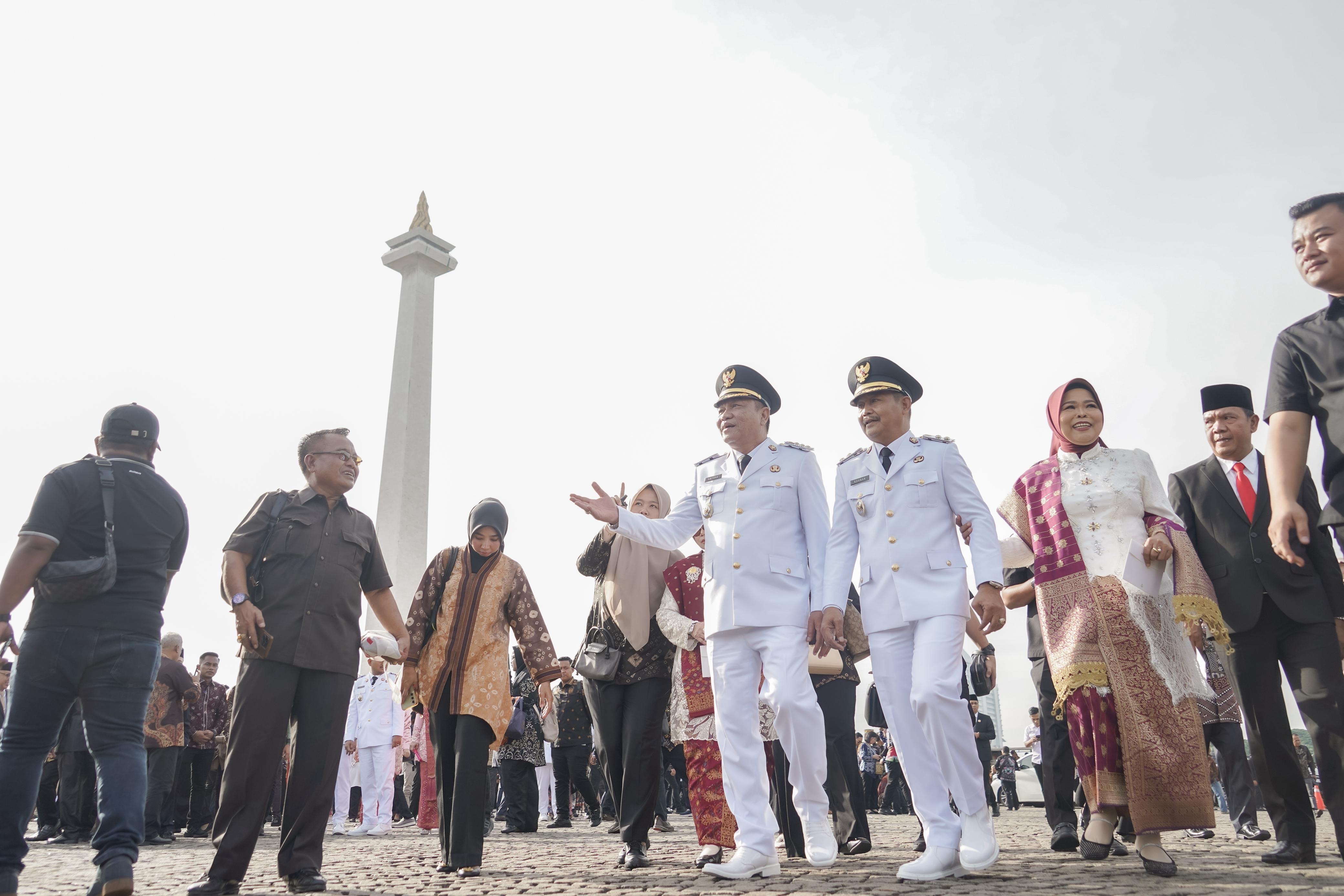Bupati-Wakil Bupati Muba 2025 Dilantik, Toha Retret di Magelang, Rohman ...