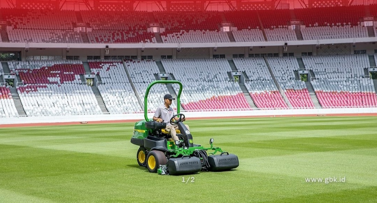 Pengelola Pamer Kondisi Rumput Stadion Utama GBK Jelang Timnas ...