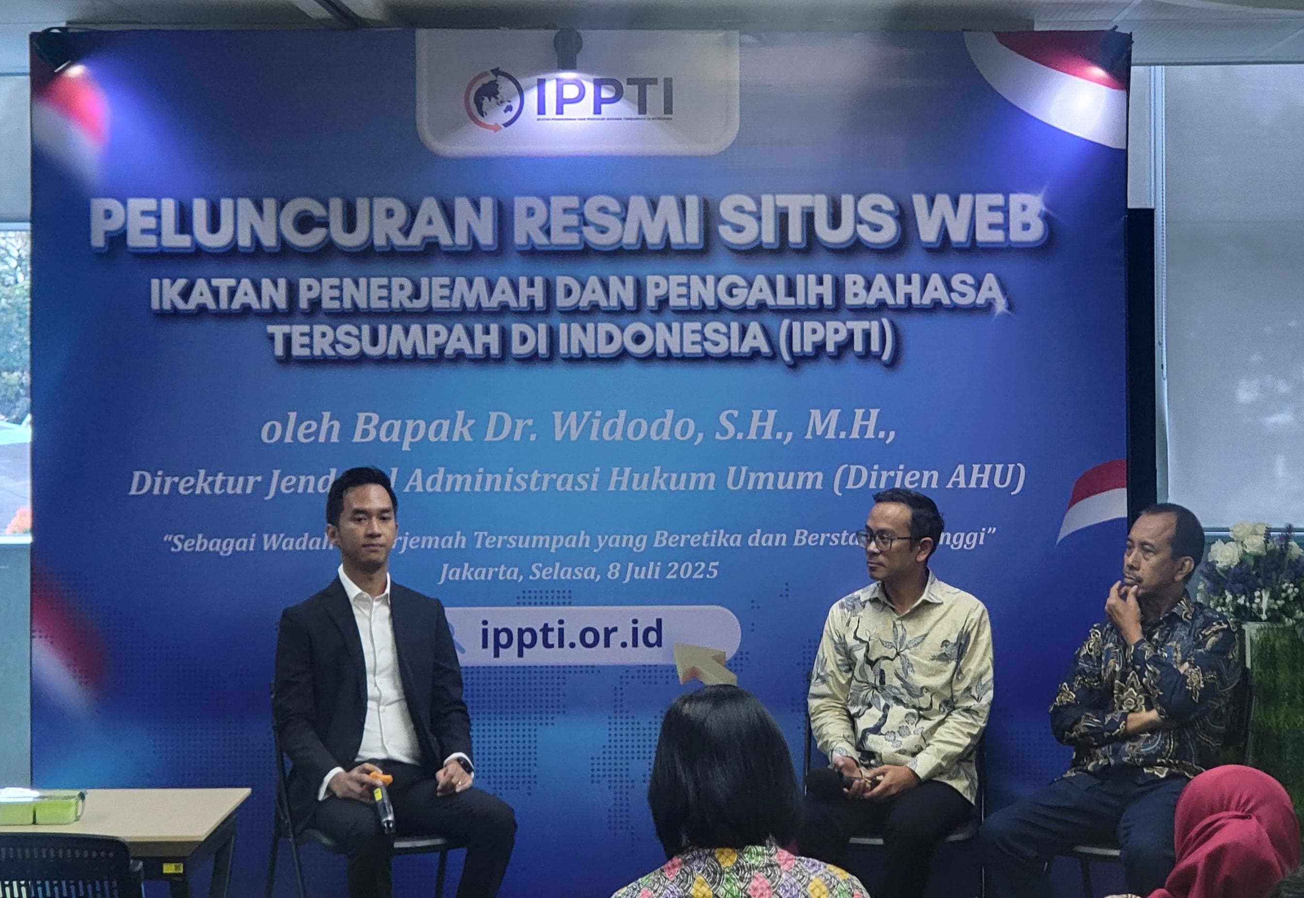 Didukung Penuh oleh Dirjen AHU, IPPTI Luncurkan Situs Resmi Sebagai ...