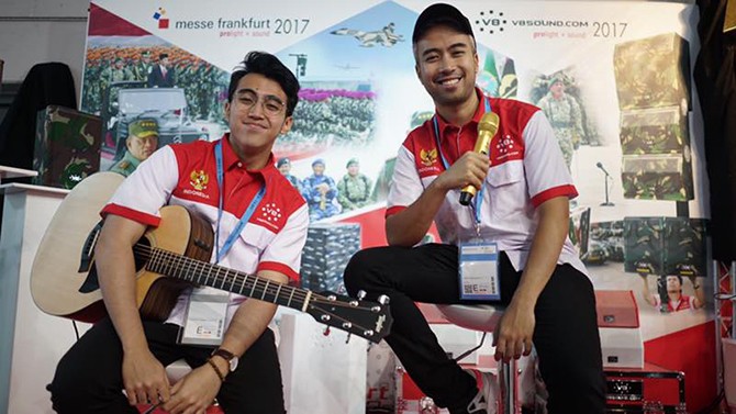 Vidi Aldiano dan Vadi Akbar Tampil Istimewa di Frankfurt