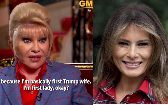 Ivana versus Melania Trump: Ketika Mantan dan Istri Muda Saling Sindir