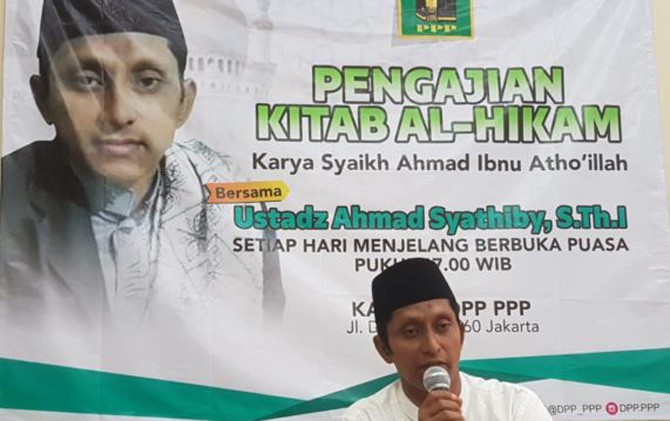 Manfaatkan Medsos, PPP Gelar Kajian Kitab Al Hikam Sepanjang Ramadan