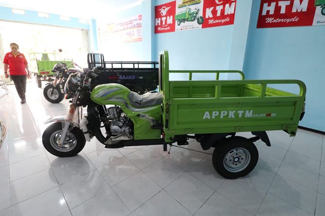 APPKTM/HTM Genjot Penjualan Motor Roda Tiga di Jatim
