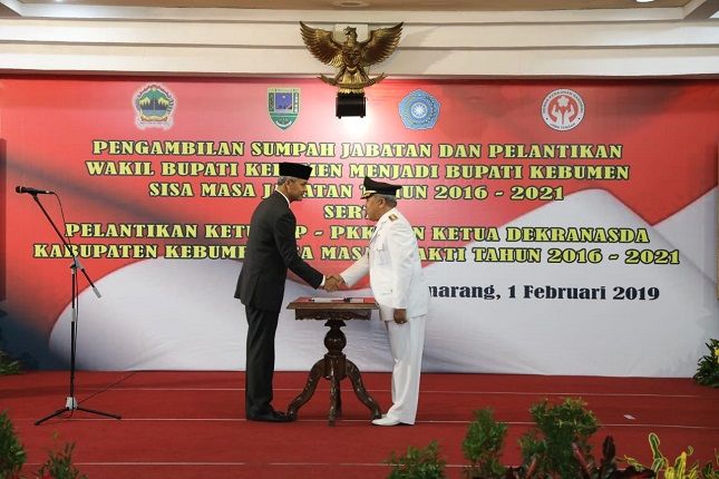 Gantikan Yahya yang Kena Kasus Suap, Yazid Resmi Jadi Bupati Kebumen
